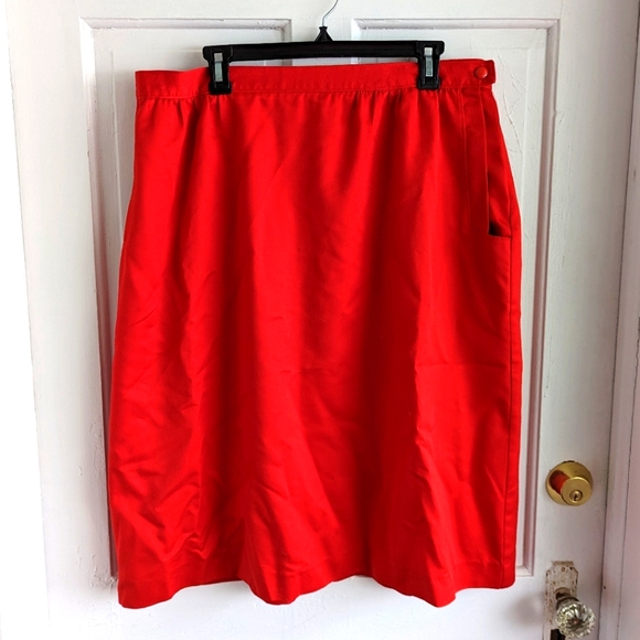 Koret | Skirts | Koret Brand Red Skirt | Poshmark